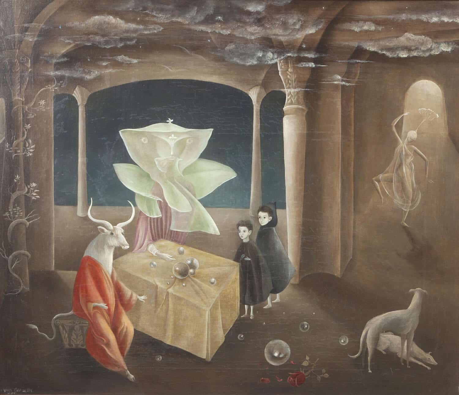 L’artiste Leonora Carrington en fuite au Musée du Luxembourg de Paris ...