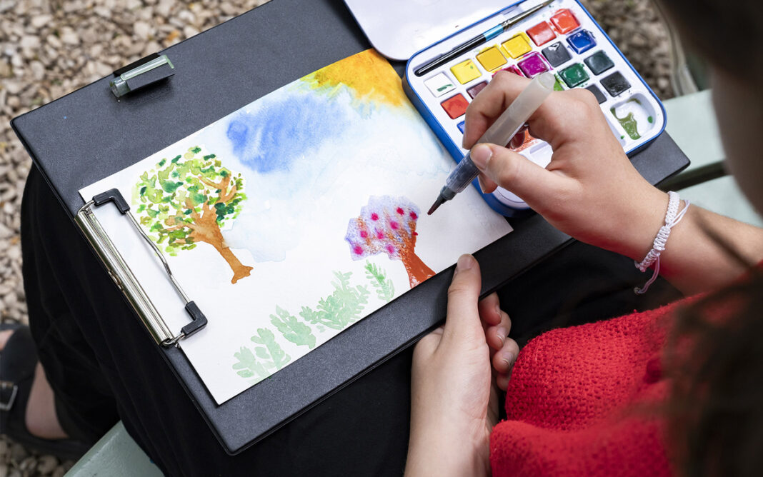 Stage de peinture intuitive Centre Paris Anim’ Musidora Paris